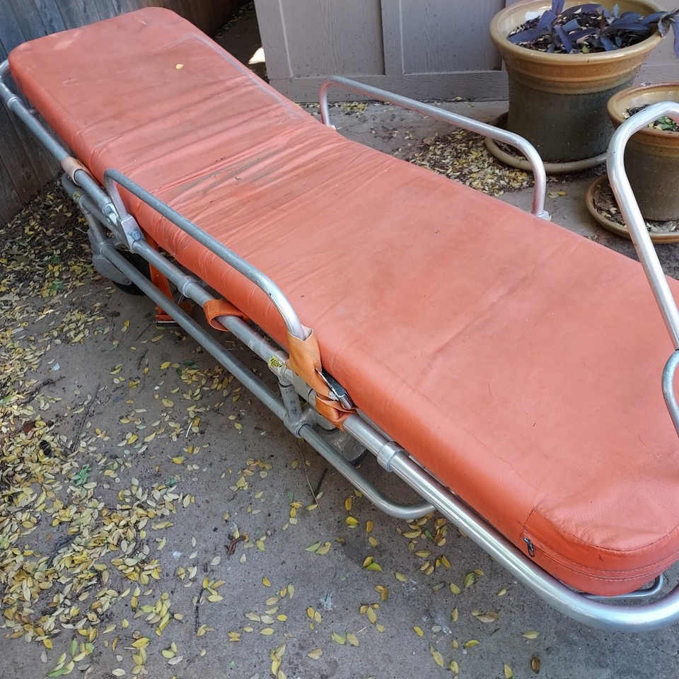 Hearse Ambulance Gurney Vintage. Halloween Prop | eBay
