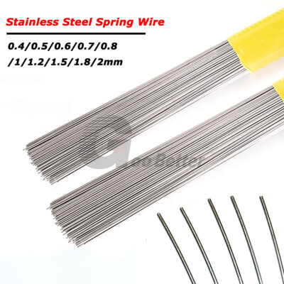 Federstahldraht Ø 0,4mm bis 2mm Federdraht V2A Edelstahldraht 304 ...