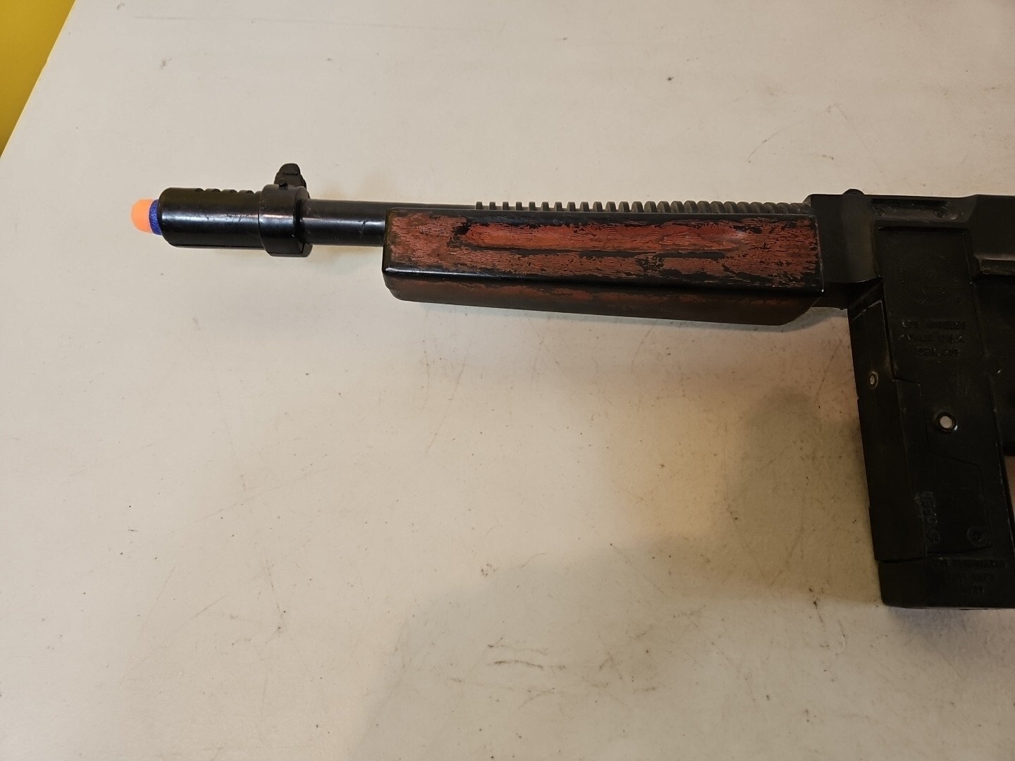 rare vintage Crank Cap Tommy burp Gun Mattel pre-tommy burst dick tracy ...