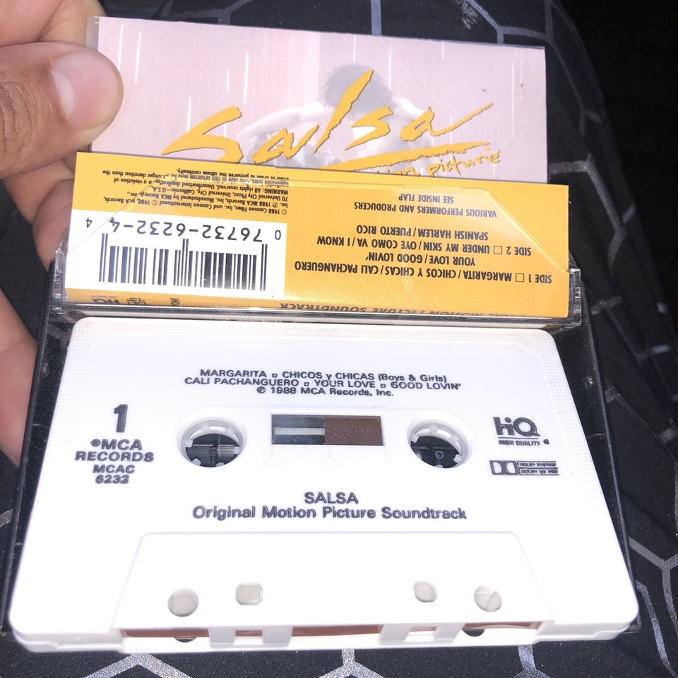 Salsa Original Motion Picture Soundtrack Cassette Tape Latin MCAC-6232 ...