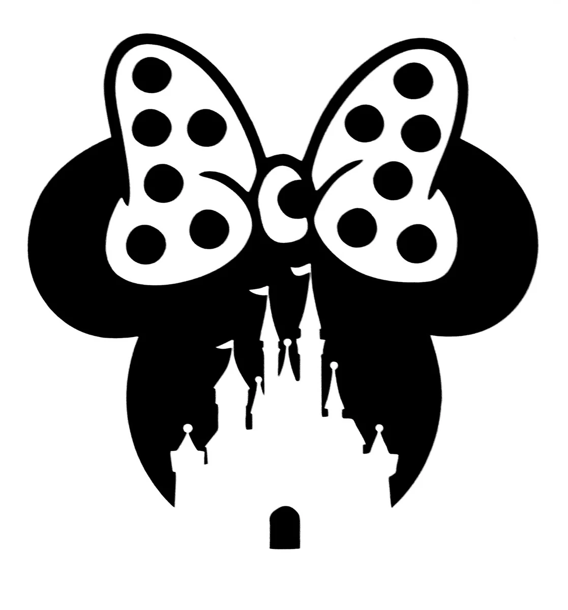 Minnie Mouse Body Silhouette