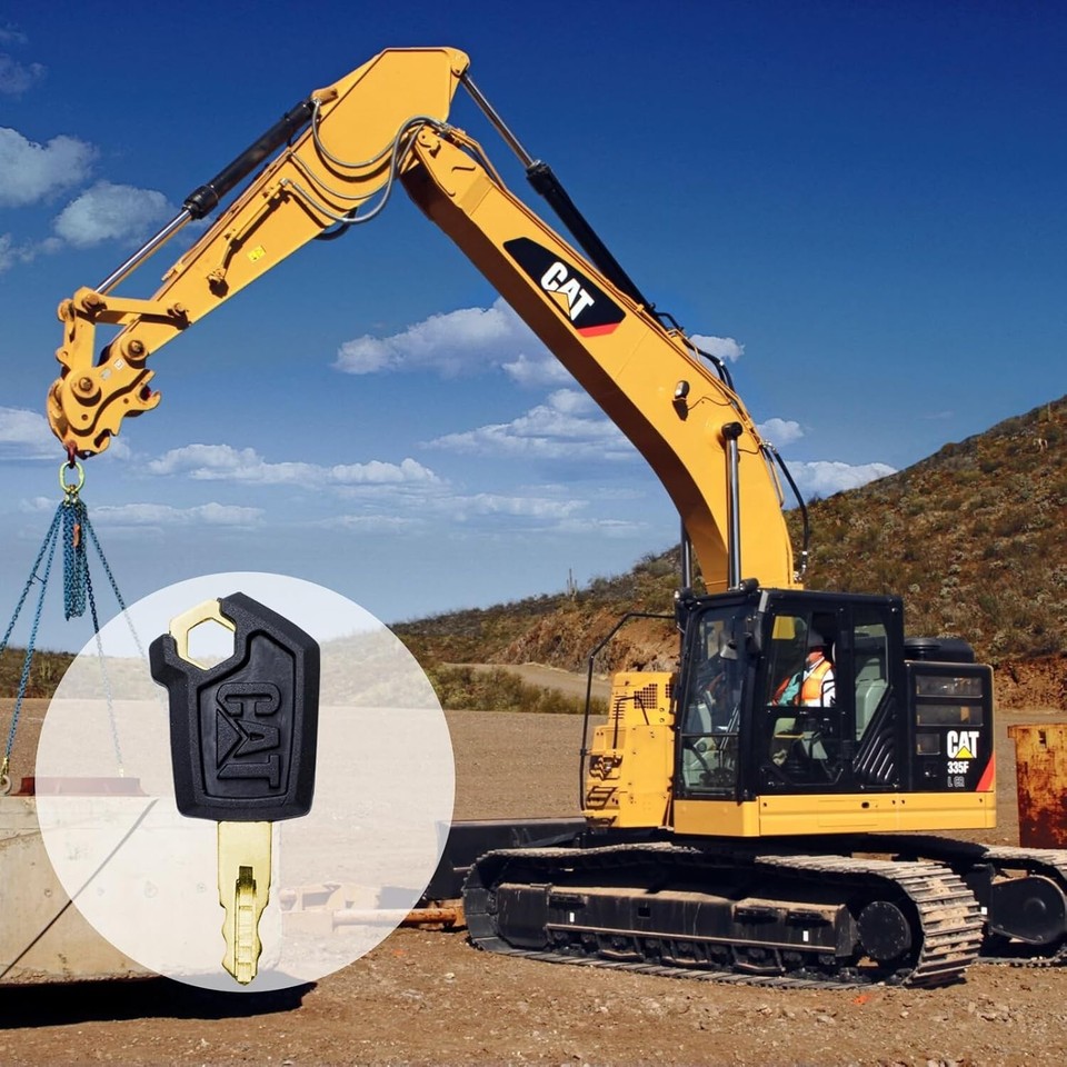 (10) Keys For CAT Caterpillar Heavy Equipment Ignition Key 5P8500 Key ...