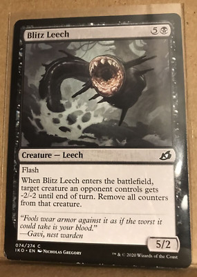 Blitz Leech MTG Ikoria: Lair of Behemoths 074/274 Regular Common | eBay