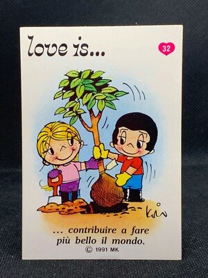 LOVE IS... FIGURINE PANINI 1991 1992 FUORI RACCOLTA NO KINDER | eBay