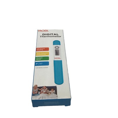 MOBI Digital Thermometer For Oral, Underarm & Rectal Use | eBay
