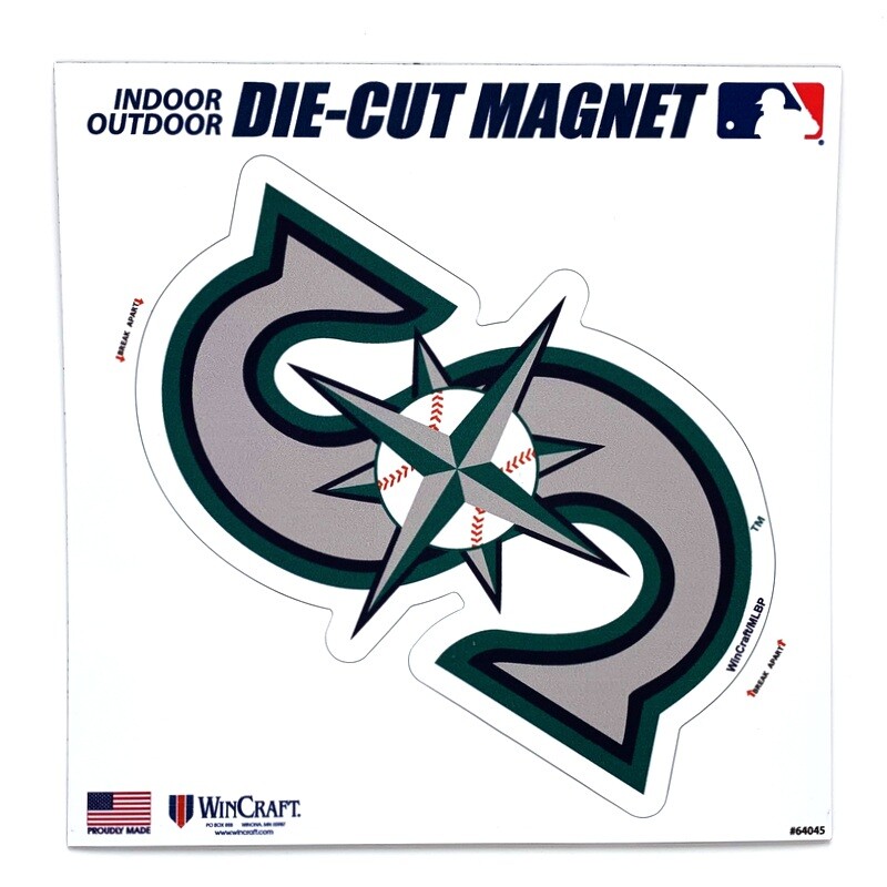 Seattle Mariners Magnet 3x5 Outdoor Rated Vinyl Auto Fridge MLB ...