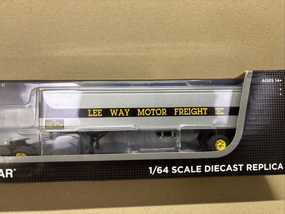 DCP FIRST GEAR FALLEN FLAG 1/64 LEE WAY FREIGHT MACK B-61 & 40' TRAILER ...