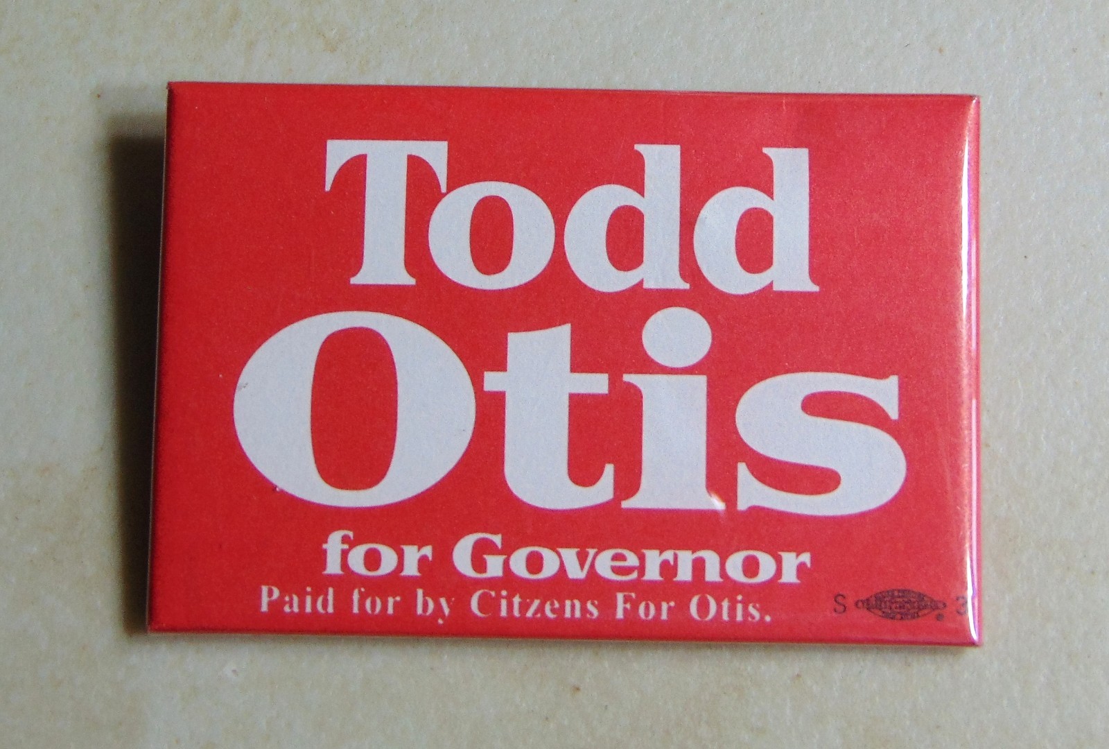 Todd Otis 1994 Minnesota Governor campaign pin button political | eBay