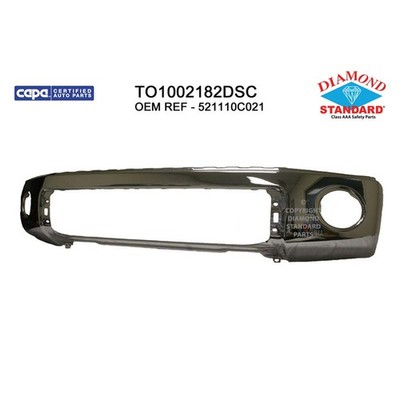 TO1002182 New Replacement Front Bumper Bar Fits 2007-2013 Toyota Tundra ...