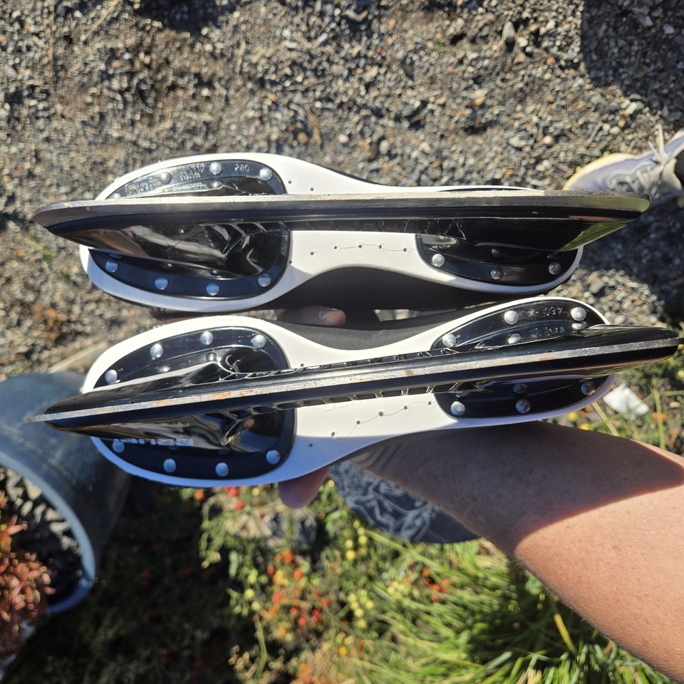 Vintage Bauer Special Pro Pattern Ice Hockey Skates Made In Canada Size ...