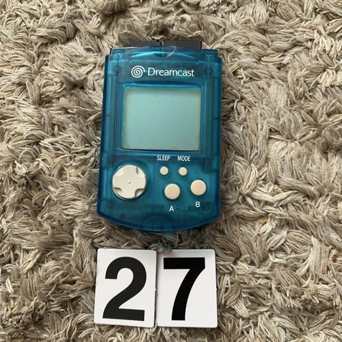 Dreamcast Dc Visual Memory Clear Blue JPN Limited Edition Rare Model ...