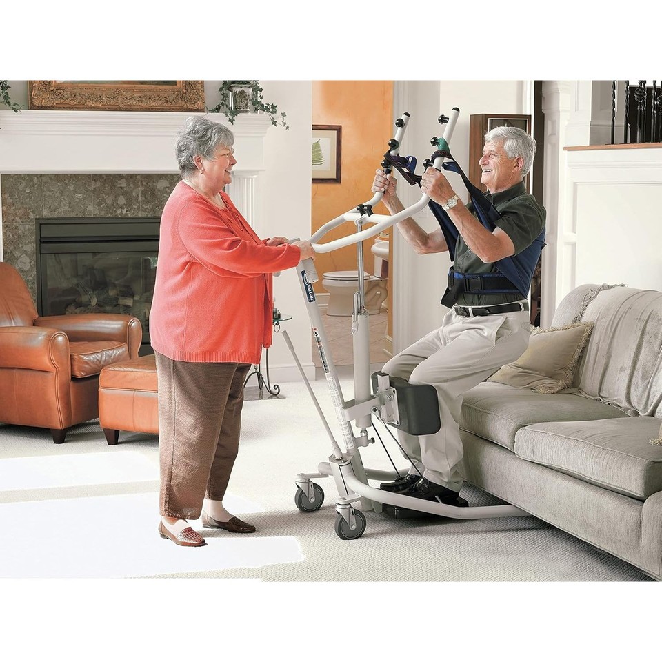 Invacare Sit-to-Stand Patient Lift, Hydraulic Stand Assist with 350lb ...