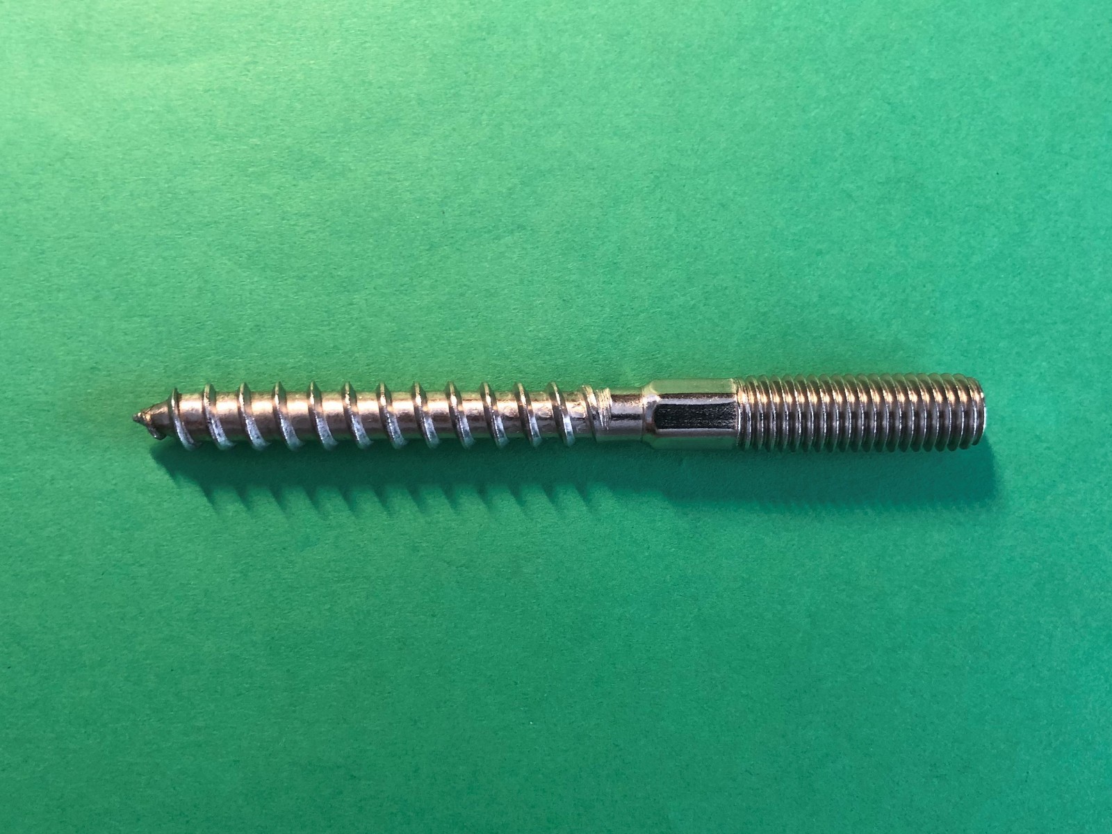 Stainless Steel 316 Lag Screw Double Thread Wood Screw Coach / M10 ...