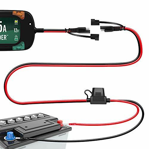 Nilight 2 Pin SAE Plug Trailer Light Harness Extension Cable Flat Wire ...