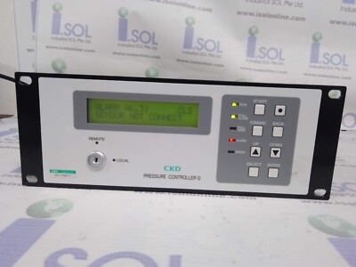 CKD VEC-CPA2-1 pressure controller G Type: AB Ver. 3.02 ckd corporation ...