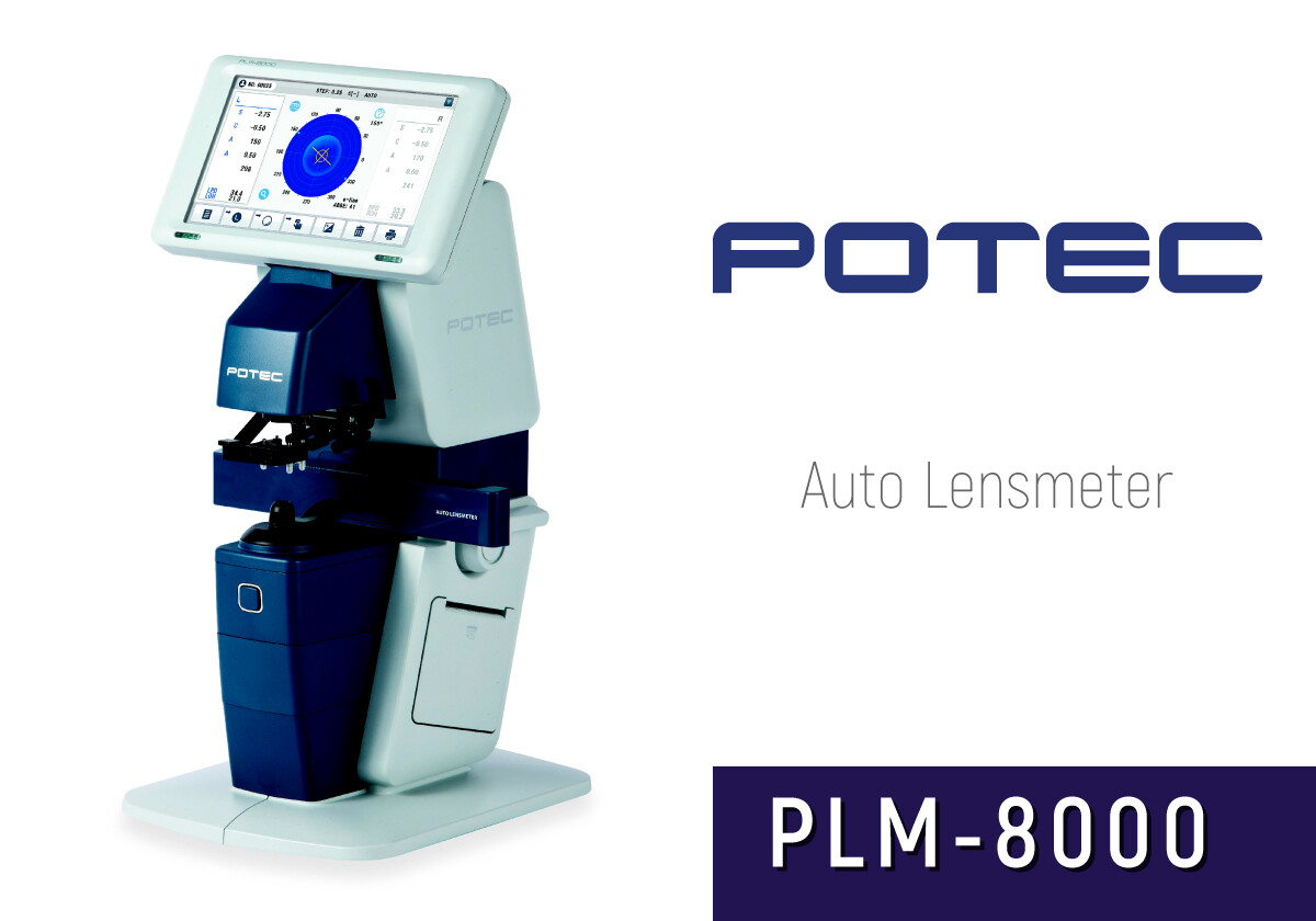 7'' Touch Screen Digital Auto Lensmeter POTEC PLM-8000 W/ PD UV ...