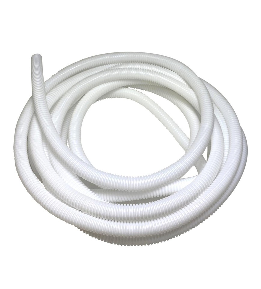 Conduit Non-Split Black & White Flexible Cable Tidy Tube Trunking PE ...