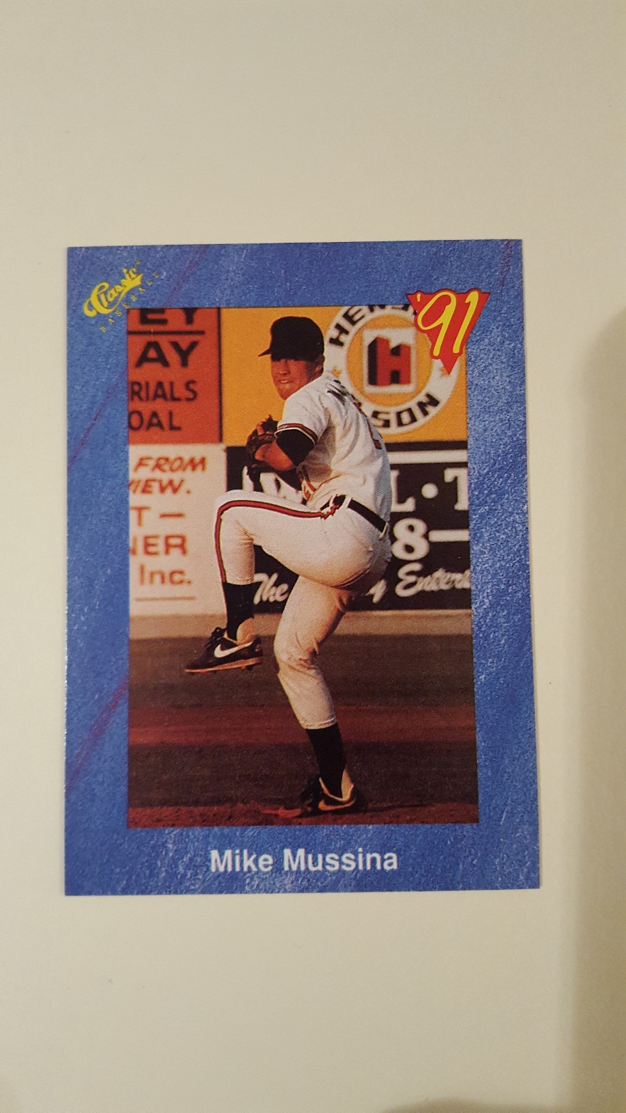 1991 Classic Mike Mussina rookie card rc Hall of Fame HOF | eBay
