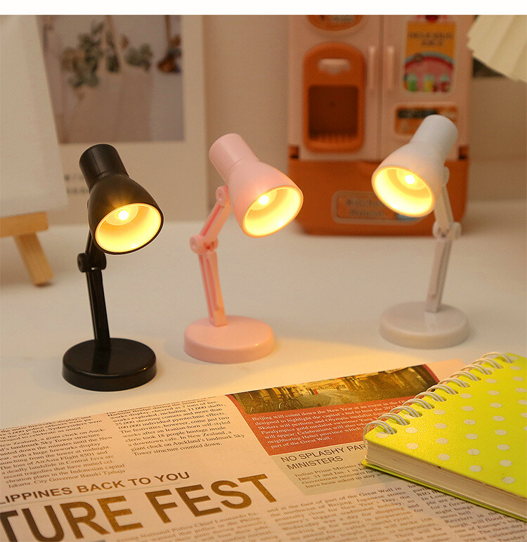 Plastic Lampshade Mini Night Light For Home Office Decor | eBay