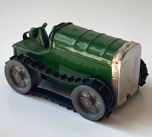 Vintage 1950's TRI-ANG - MINIC Green Tin Tractor Toy- No Key | eBay