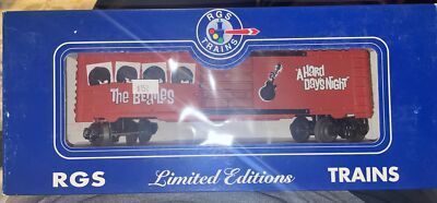 The BEATLES A Hard Days Night Lionel RGS Train Car New In Box Limited ...