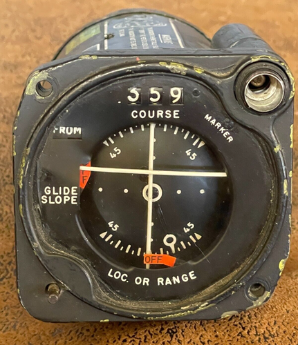 Vietnam Aircraft Course indicator ID-249 A/ARN 7202-1A-4-B1 Bendix AF51 ...