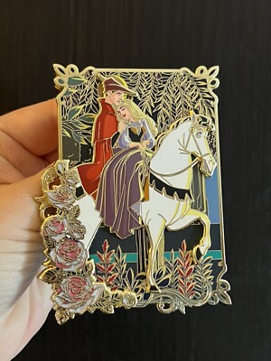 Gorgeous Princess Aurora & Prince Philip on Samson- fantasy pin by Kat ...
