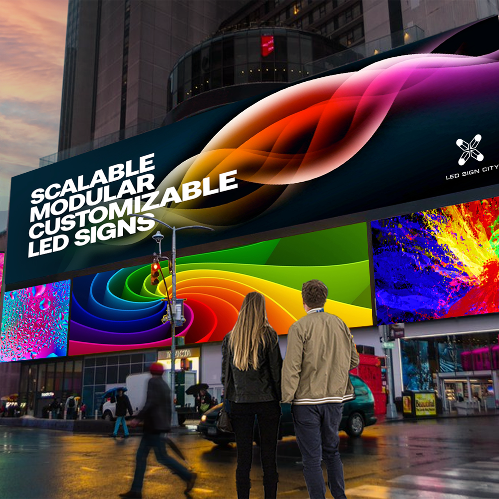 Portable Outdoor Led Signs Amazon.com : JINBLIZZARD P10