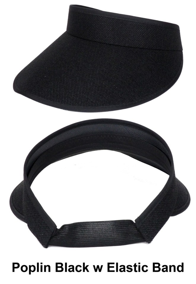Women Lady Fashion Large Clip On Visor Wide Brim Sun UV Protection Cap ...