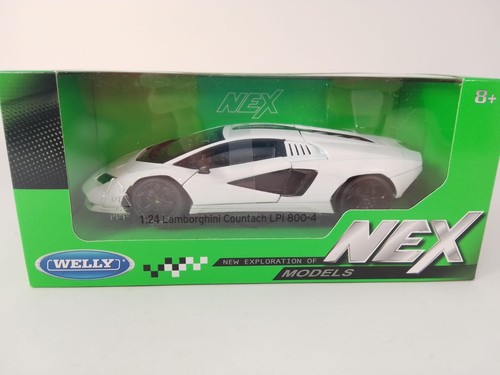 Welly Lamborghini Countach LPI 800-4 White 2021 1/24 24114W-WH | eBay