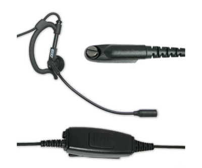 ARC B41055 Ultralight Boom Mic for Motorola EX Series Two Way Handheld ...