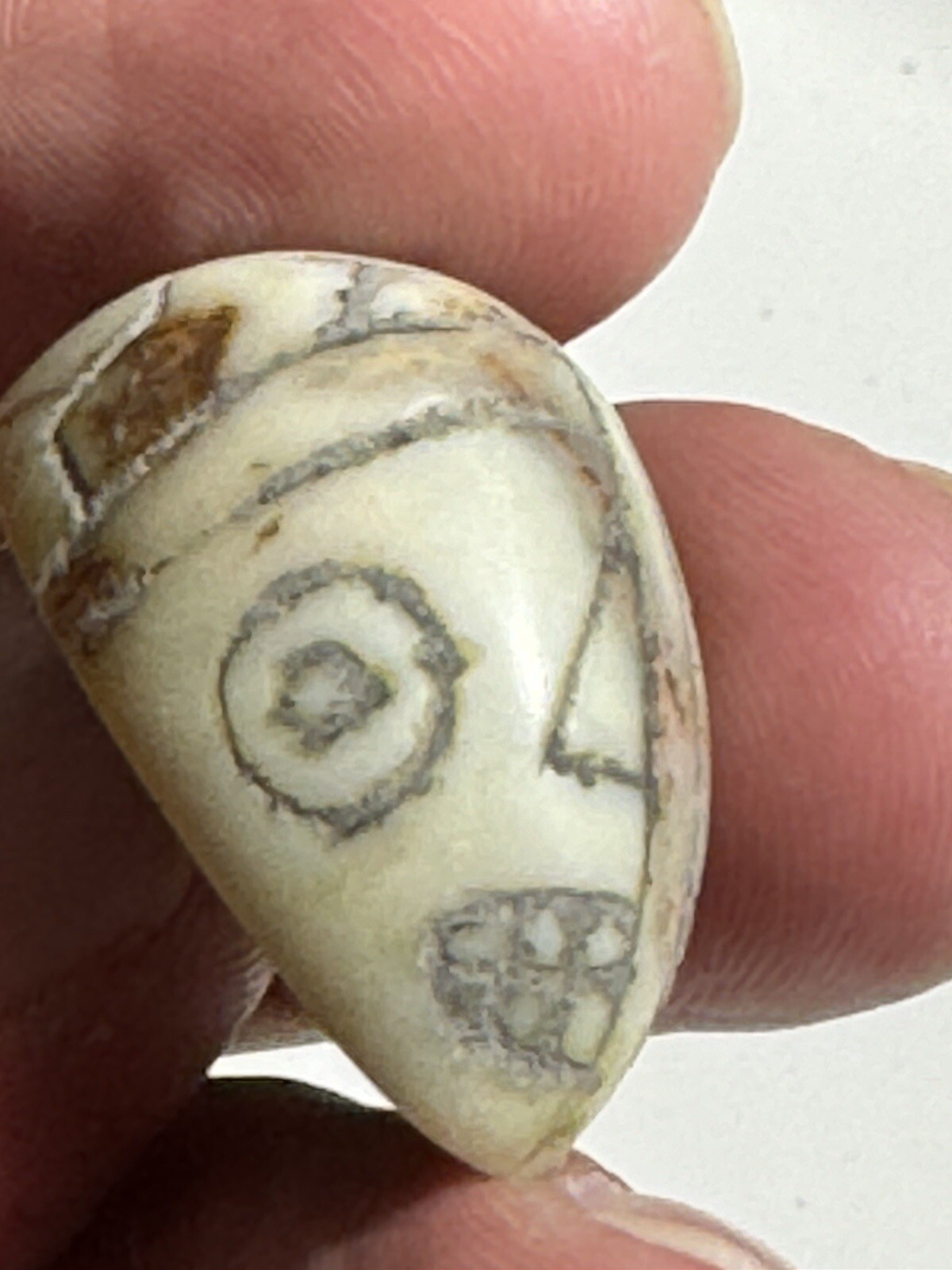 Ojuelos De Jalisco Authentic Ancient Alien Stone Carved Pendant👽🛸 | eBay