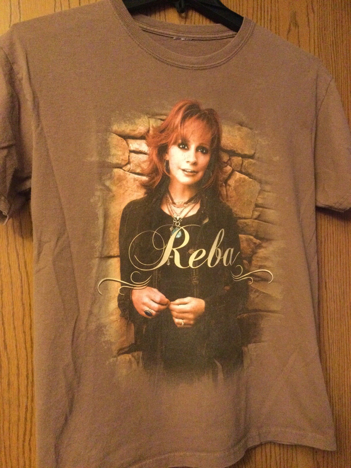 Reba McEntyre - “Reba” - Brown Shirt - No Tag | eBay