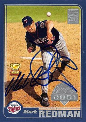 Mark Redman autographed Baseball Card 2001 Topps Opening Day Rookie Cup ...