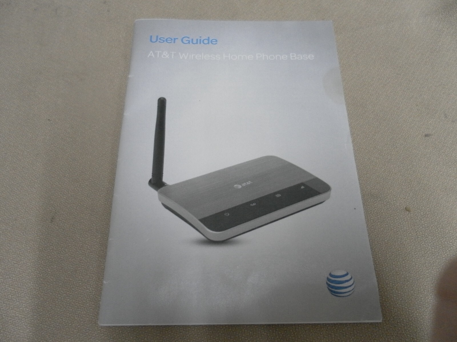 AT&T Wireless Home Phone Base Model WF720 Black Open Box Handled ...