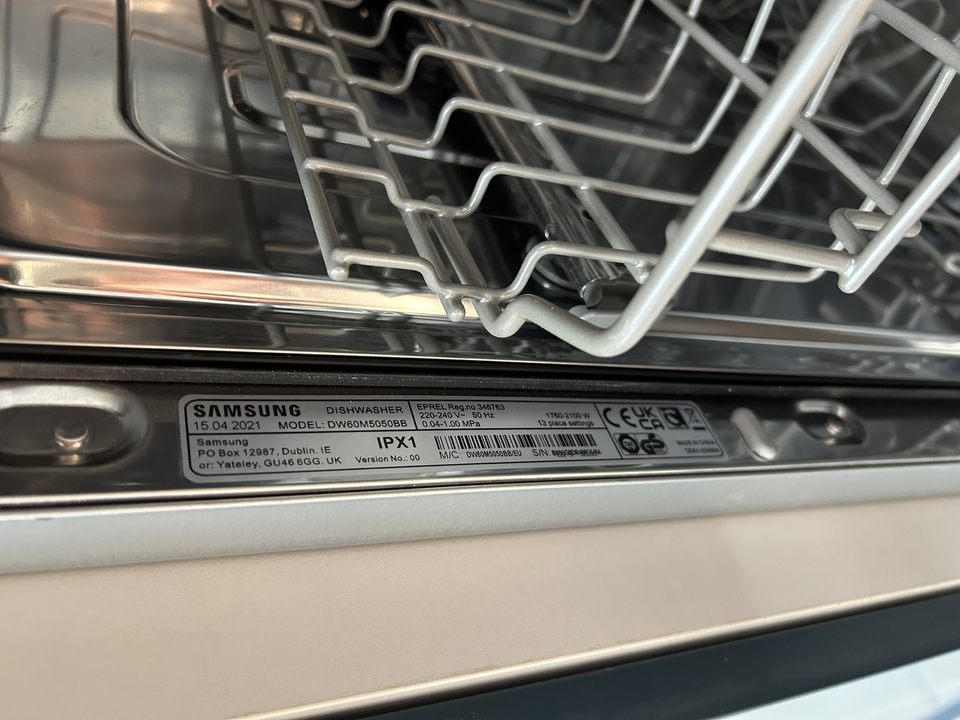 Samsung DW60M5050BB 60cm Fully Integrated Full Size Dishwasher | eBay UK