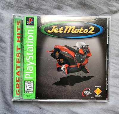 Jet Moto 2 (PlayStation 1 PS1 Greatest Hits, 1997) CIB w/ Manual TESTED ...