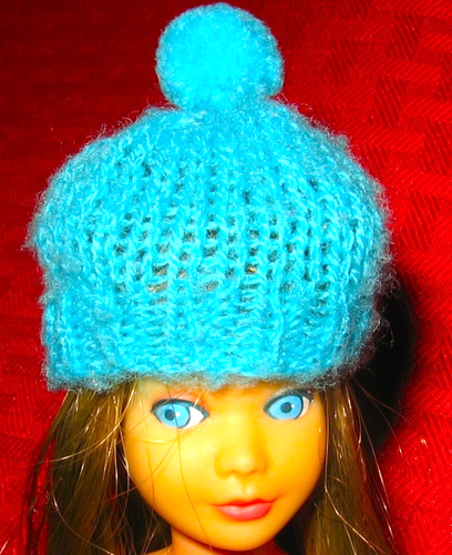 VINTAGE BARBIE 4 SKIPPER PLAID CITY CLOTHES 1977 FASHION BLUE KNIT POM ...
