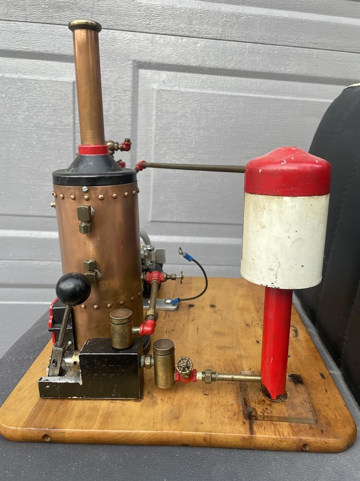 PMR Mini Steam Engine power plant generator copper | eBay