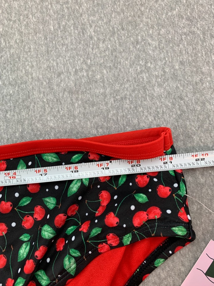 Wild Fable Mid Rise High Leg Bikini Swimsuit Bottom Women 2X 20-22 ...