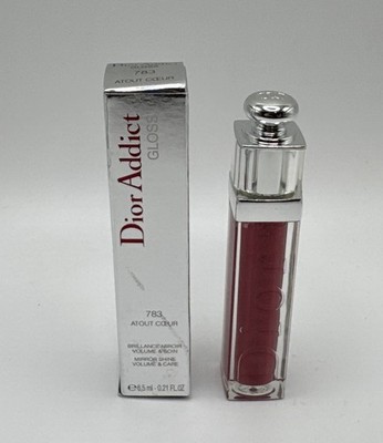 Dior Addict Gloss Mirror Shine Volume & Care ~ 783 ATOUT COEUR ~ .21 Fl ...