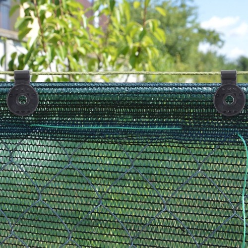 100 Pcs Sun Protection Net Buckle Baby Shade Clamps Plastic Lock Clip ...