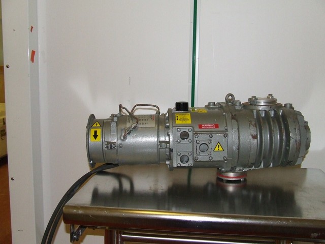 Edwards iQDP80 Semiconductor Dry Vacuum Pump with QMB250 Booster for ...