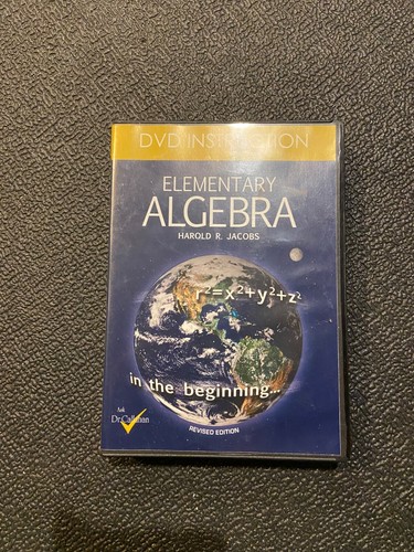 ELEMENTARY ALGEBRA DVD INSTRUCTION | eBay