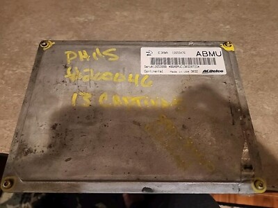 2013-15 Chevrolet Equinox 2.4L ECM Engine Computer Module PCM 12655476 ...