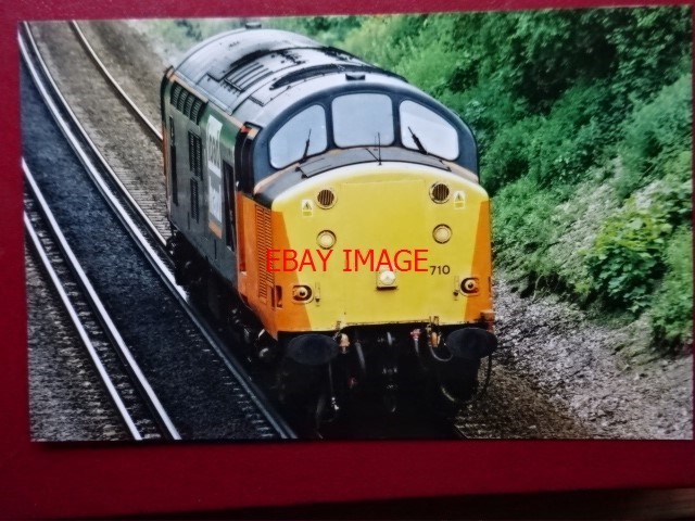 PHOTO CLASS 37 DIESEL LOCO NO 37710 AT MITCHELDEVER | eBay UK