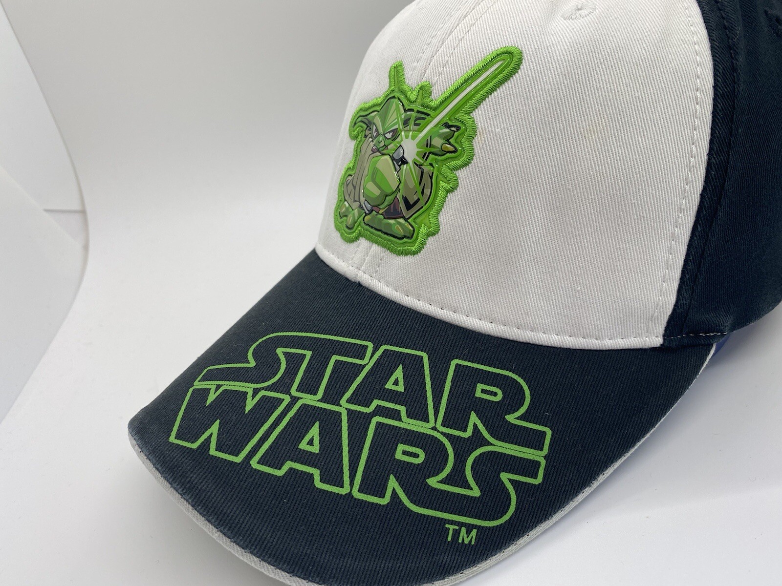 Star Wars Jedi Cap Hat Youth Adjustable Black White Cotton | eBay