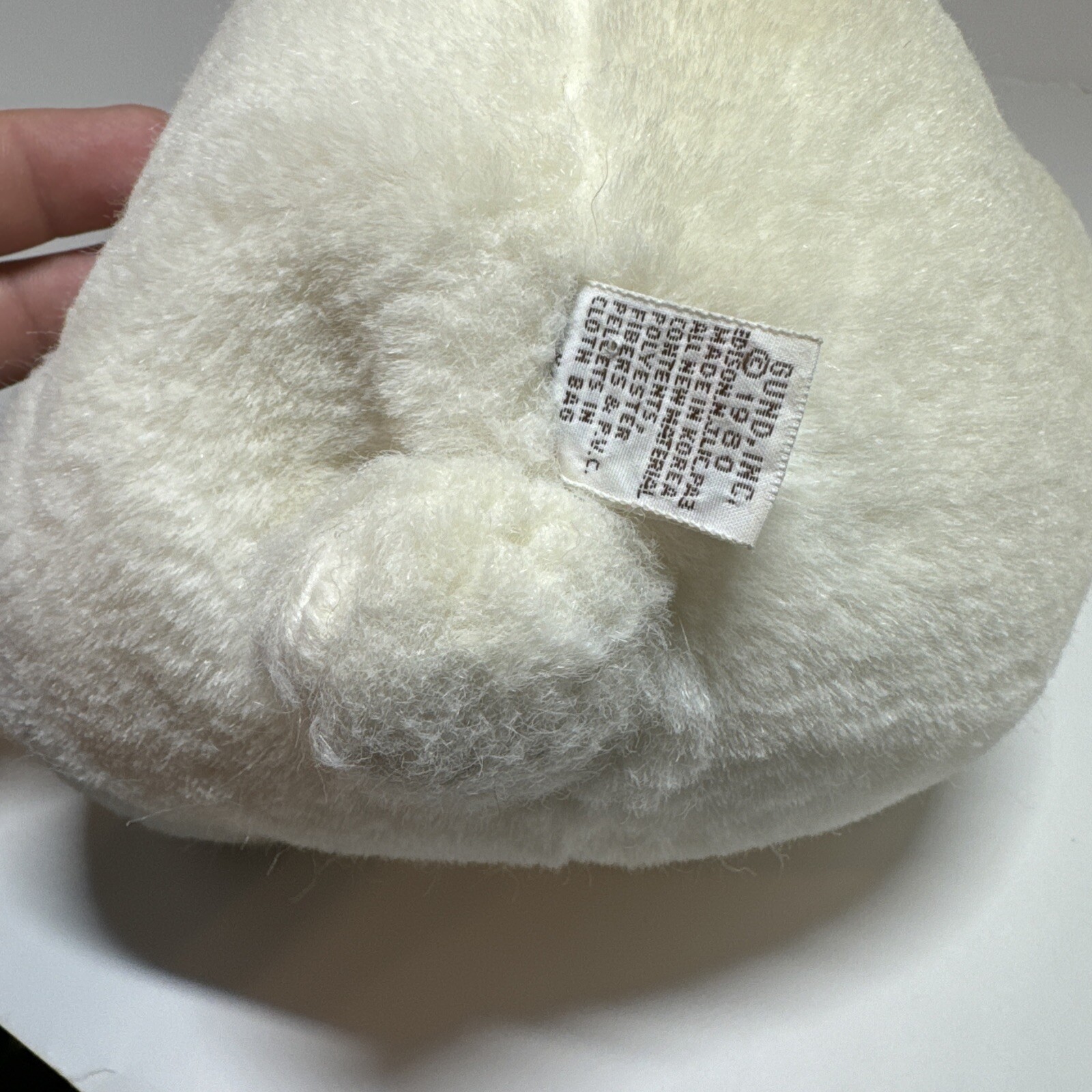 Vintage 1980 Gund White Teddy Polar Bear Plush Snuffles 11” Stuffed ...