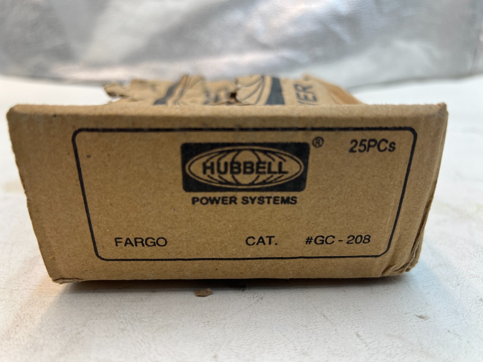 (BOX OF 25) Hubbell GC-208 Grounding Vise-Type Connector - FAST for ...