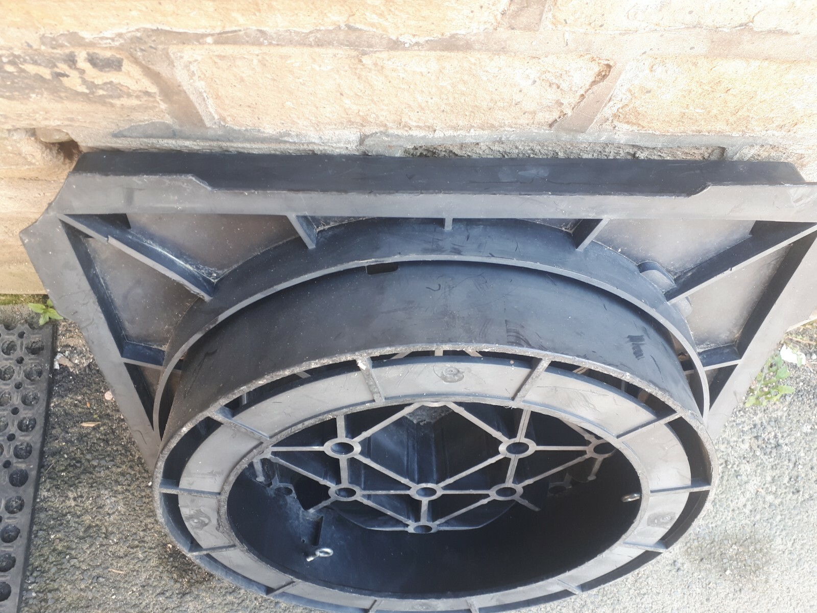 Wavin Osma Universal Inspection Chamber Square Cover and Frame 450mm ...